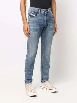 DIESEL® D-strukt Slim Jeans - Blue