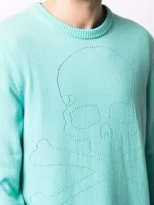 Philipp Plein Skull-motif Jumper - Blue
