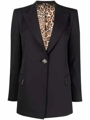 Philipp Plein Cady Crystal Skull Blazer