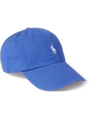 Ralph Lauren Polo Ralph Lauren - Logo-Embroidered Cotton-Twill Baseball Cap - Men - Blue Blue