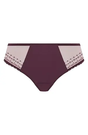 Elomi Matilda Thong Wine Diamond