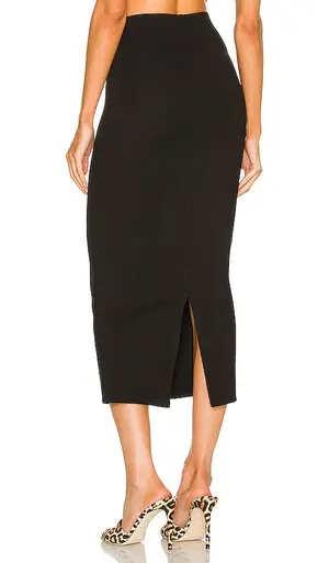 MICHAEL COSTELLO Amira Midi Skirt - Black
