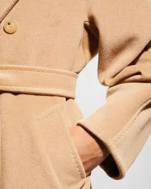 Max Mara Wool-cashmere Madame Coat - Camel