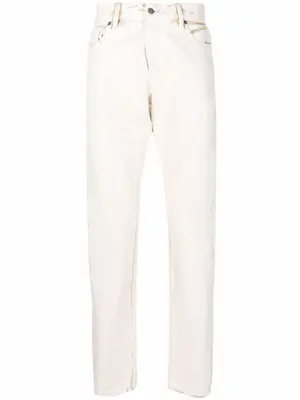 DIESEL® 1995 Distressed Wash Straight Leg Jeans - White