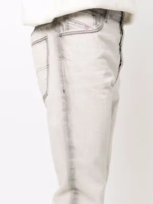 DIESEL® 1995 Faded Denim Straight Leg Jeans - Grey