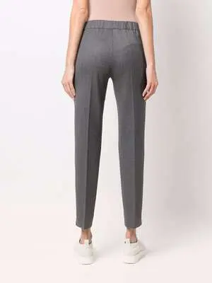 D.exterior Wool Drawstring Trousers