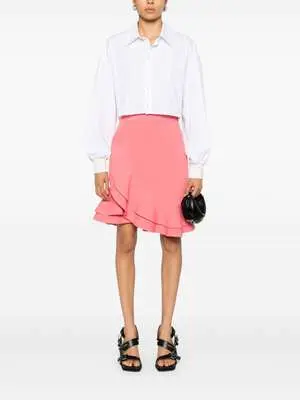 Alexander McQueen Ruffled Asymmetric Skirt