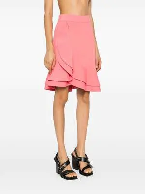 Alexander McQueen Ruffled Asymmetric Skirt