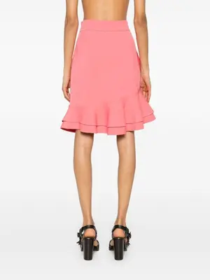 Alexander McQueen Ruffled Asymmetric Skirt