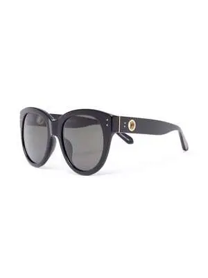 Linda Farrow Round Frame Sunglasses
