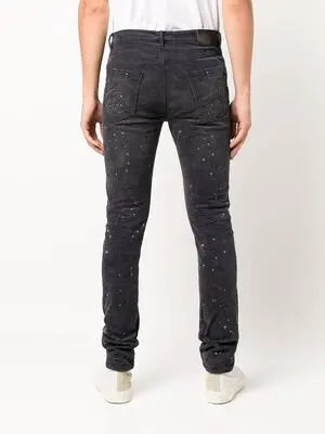 PURPLE BRAND Low-rise Skinny Jeans