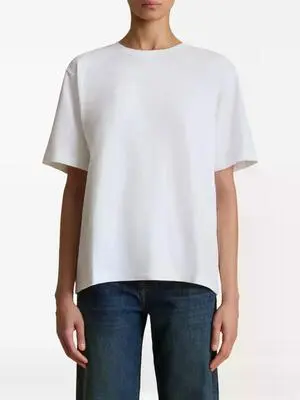 Khaite Mae Cotton T-shirt - White
