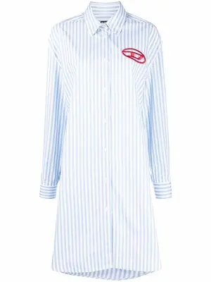 DIESEL® D-lunar Shirt Dress - Blue