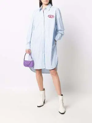 DIESEL® D-lunar Shirt Dress