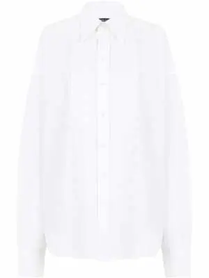 Dolce & Gabbana Curved Hem Shirts For Women