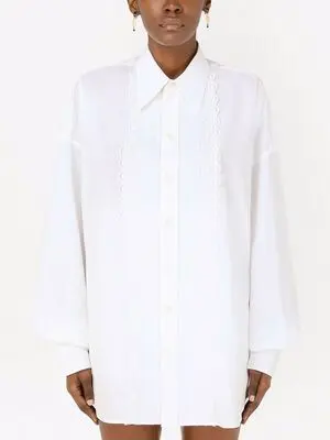 Dolce & Gabbana Broderie-anglaise Cotton Shirt
