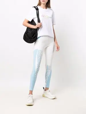Stella McCartney Logo-print Leggings - White