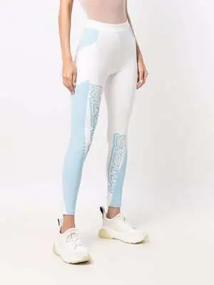 Stella McCartney Logo-print Leggings - White