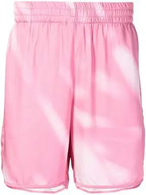 BLUE SKY INN Washed-print Elasticated Shorts
