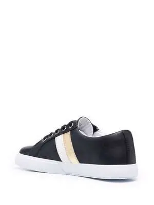 Ralph Lauren Janson Leather Sneakers - Black