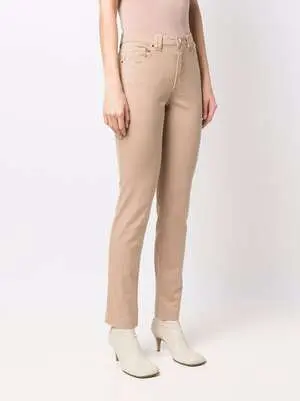 D.exterior Slim-cut Straight-leg Trousers