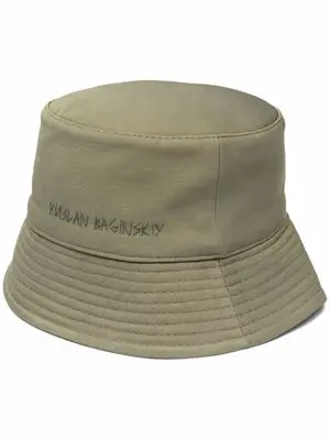 Ruslan Baginskiy Lampshade Bucket Hat - Green