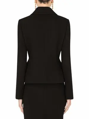 Dolce & Gabbana Single-breasted Virgin Wool Blazer