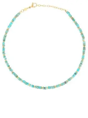 NIALAYA JEWELRY Beaded Necklace - Blue