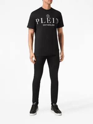 Philipp Plein Logo T-shirt - Black