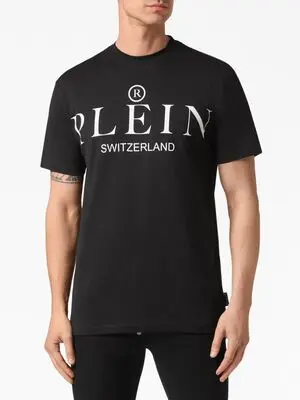 Philipp Plein Logo T-shirt - Black