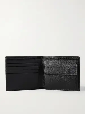 Saint Laurent Pebble-grain Leather Billfold Wallet