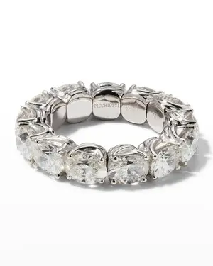 PICCHIOTTI Platinum Diamond Expandable Ring, Size 6 To 10.75 - One-color