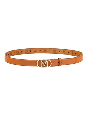 Mcm Reversible Mode A Leather Belt
