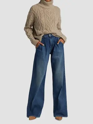 NILI LOTAN Flora Trouser Jeans - Classic Wash