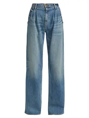 NILI LOTAN Flora Trouser Jeans Faded Wash