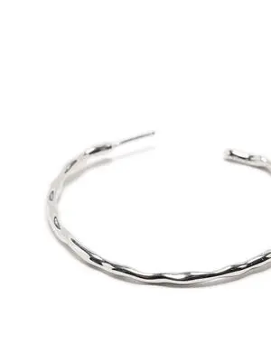 DOWER & HALL Sterling Waterfall Hoop Earrings