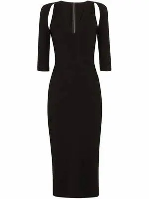 Dolce & Gabbana Cut-out Midi Dress