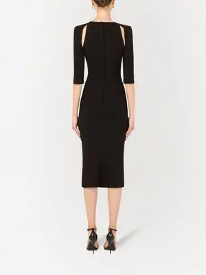 Dolce & Gabbana Cut-out Midi Dress