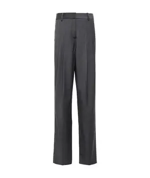 THE FRANKIE SHOP Gelso Tencel-blend Straight-leg Pants