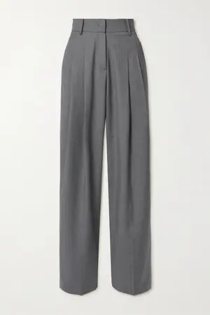 THE FRANKIE SHOP Gelso Tencel-blend Straight-leg Pants