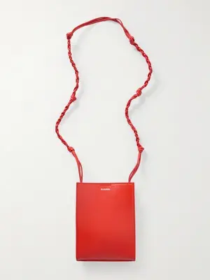 JIL SANDER Tangle Small Leather Shoulder Bag