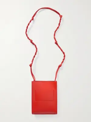 JIL SANDER Tangle Small Leather Shoulder Bag