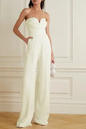 Alex Perry Hayden Strapless Jumpsuit