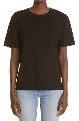 Khaite Mae Cotton T-shirt - Black