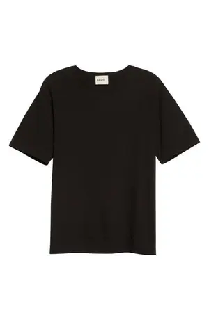 Khaite Mae Cotton T-shirt - Black