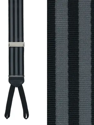 Trafalgar Astaire Grosgrain Striped Suspenders