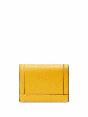 Gucci Gg Embossed Card Case Wallet