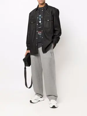 DIESEL® D-ocean Dark Denim Shirt - Black