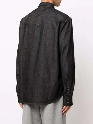 DIESEL® D-ocean Dark Denim Shirt - Black