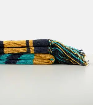 Alanui Icon Wool-blend Jacquard Blanket
